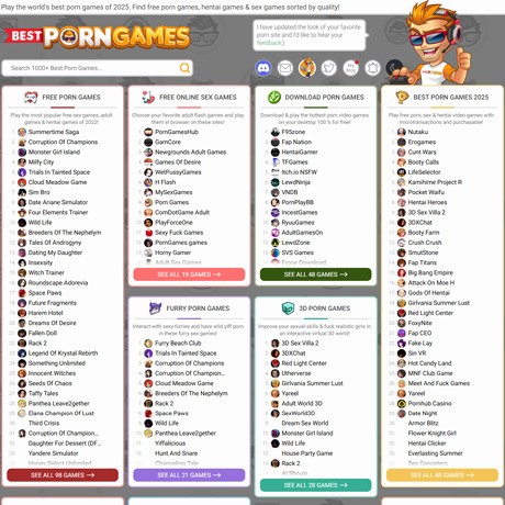 1000+ Game Bokep di Situs BestPornGames.com! & 47+ Game Sex Gratis Suka Bestporngames.com