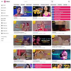 YMaal, Sites Porno Indiano