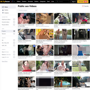 FapHouse Public Sex, Premium Voyeur Porn Sites