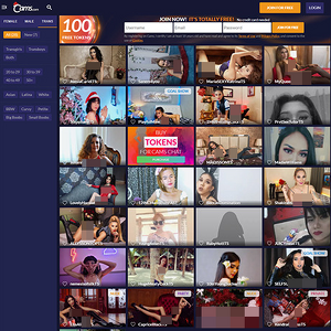 Cams.com Trans, Câmaras de sexo trans em direto