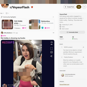 Reddit VoyeurFlash, Voyeur Porn Sites