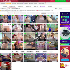 BongaCams Granny, Live Granny Sex Cams