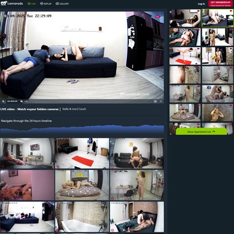 Camarads & 7+ Live Voyeur Cams Like Camarads.com