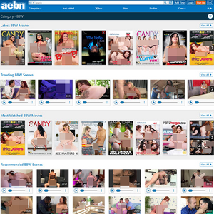 AEBN BBW, Premium BBW Porn Sites