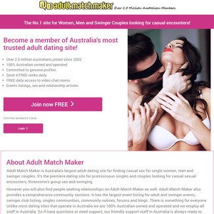 AdultMatchMaker, Hookup Sites