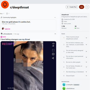 Reddit Deepthroat, Blowjob Porn Sites